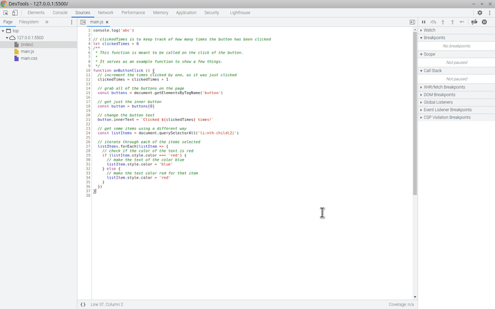 Supplemental Article - Chrome DevTools | Michael Adsit Technologies, LLC