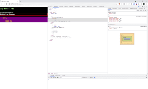An introduction to Web Page Display Part 2 | Michael Adsit Technologies ...